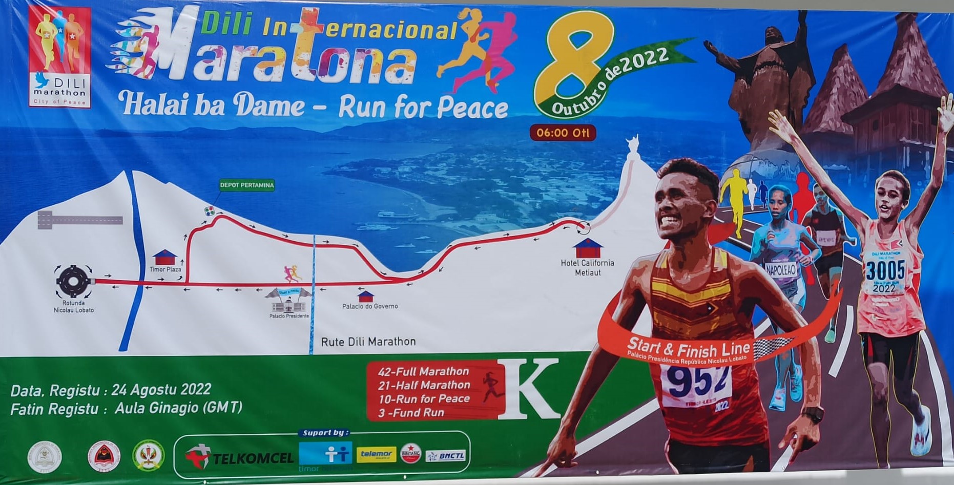 007 sub 3h45 na Maratona de Dili – ACP – Atletismo Clube de Portalegre