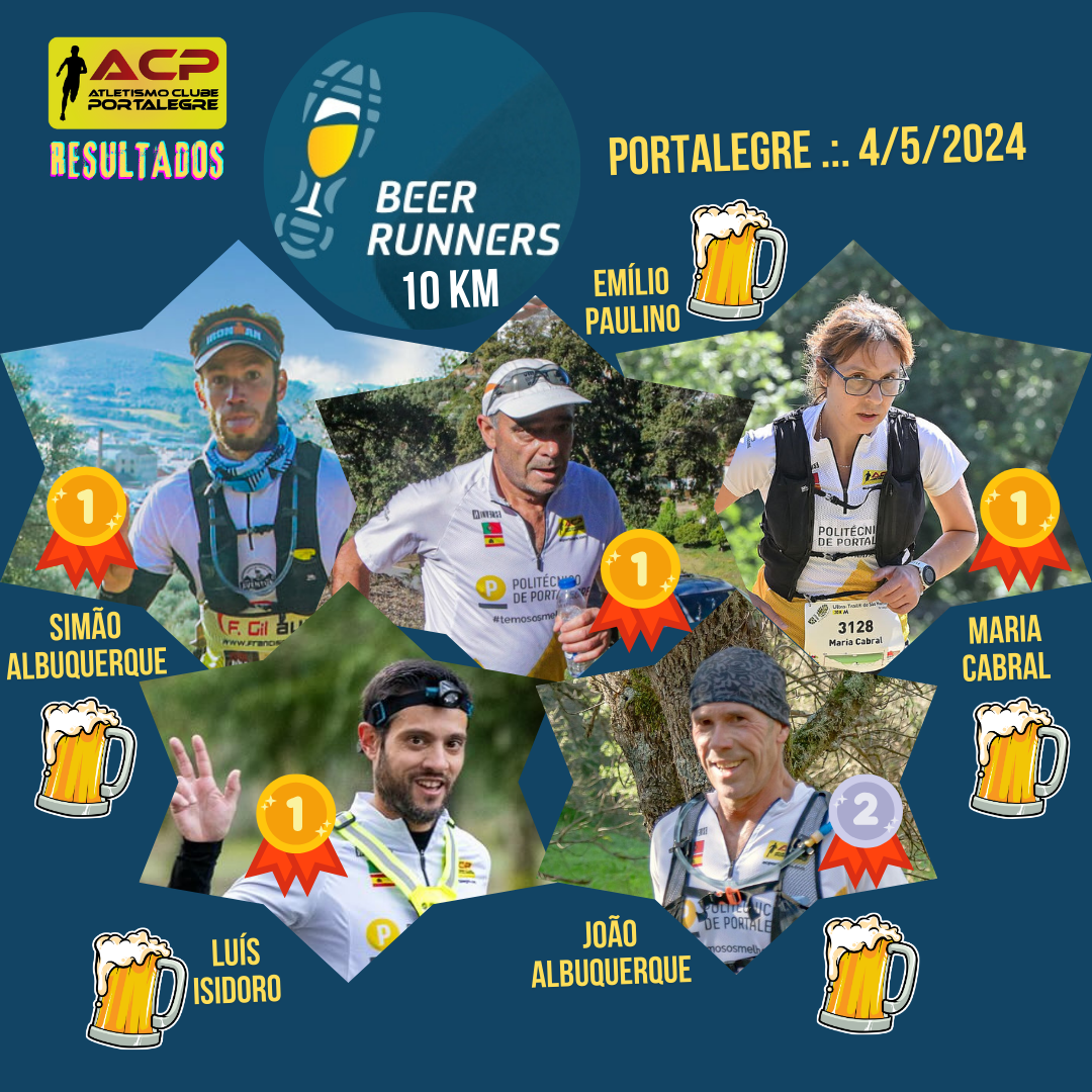 Simão Albuquerque 1.º na Beer Runners – ACP – Atletismo Clube de Portalegre