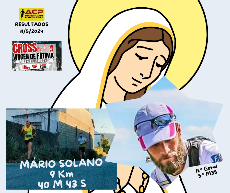 Mário Solano benzeu a amarelinha – ACP – Atletismo Clube de Portalegre